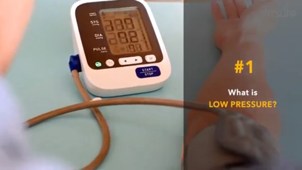 what is Low Blood Pressure or Hypotension | VitSupp
